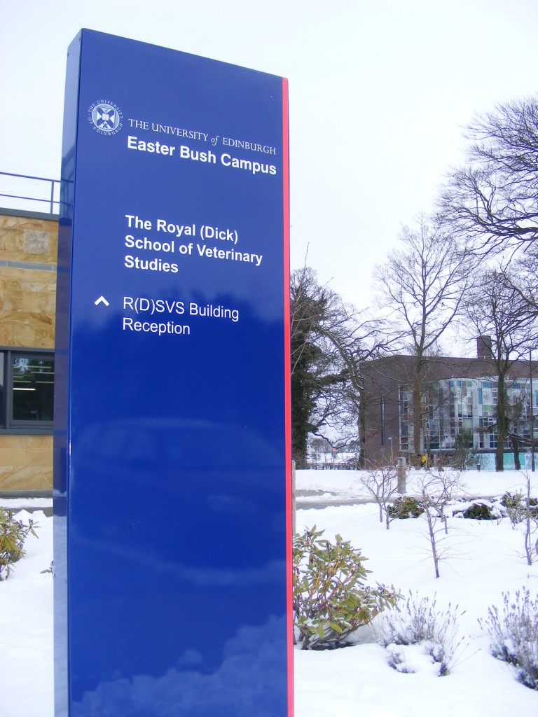 The University of Edinburgh Easter Bush Estate – Navigator Signs